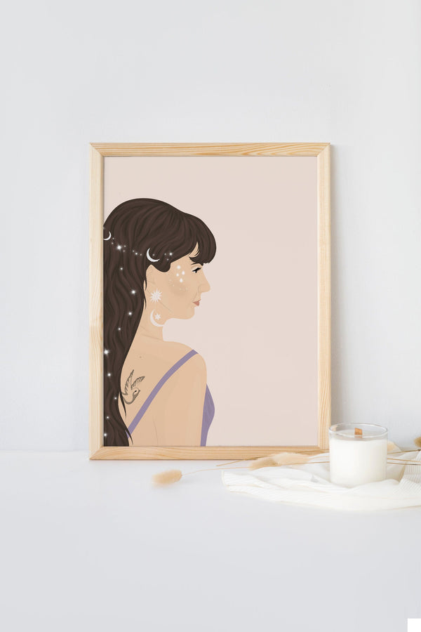 Magical Custom Portrait - Miss Pink Coconut
