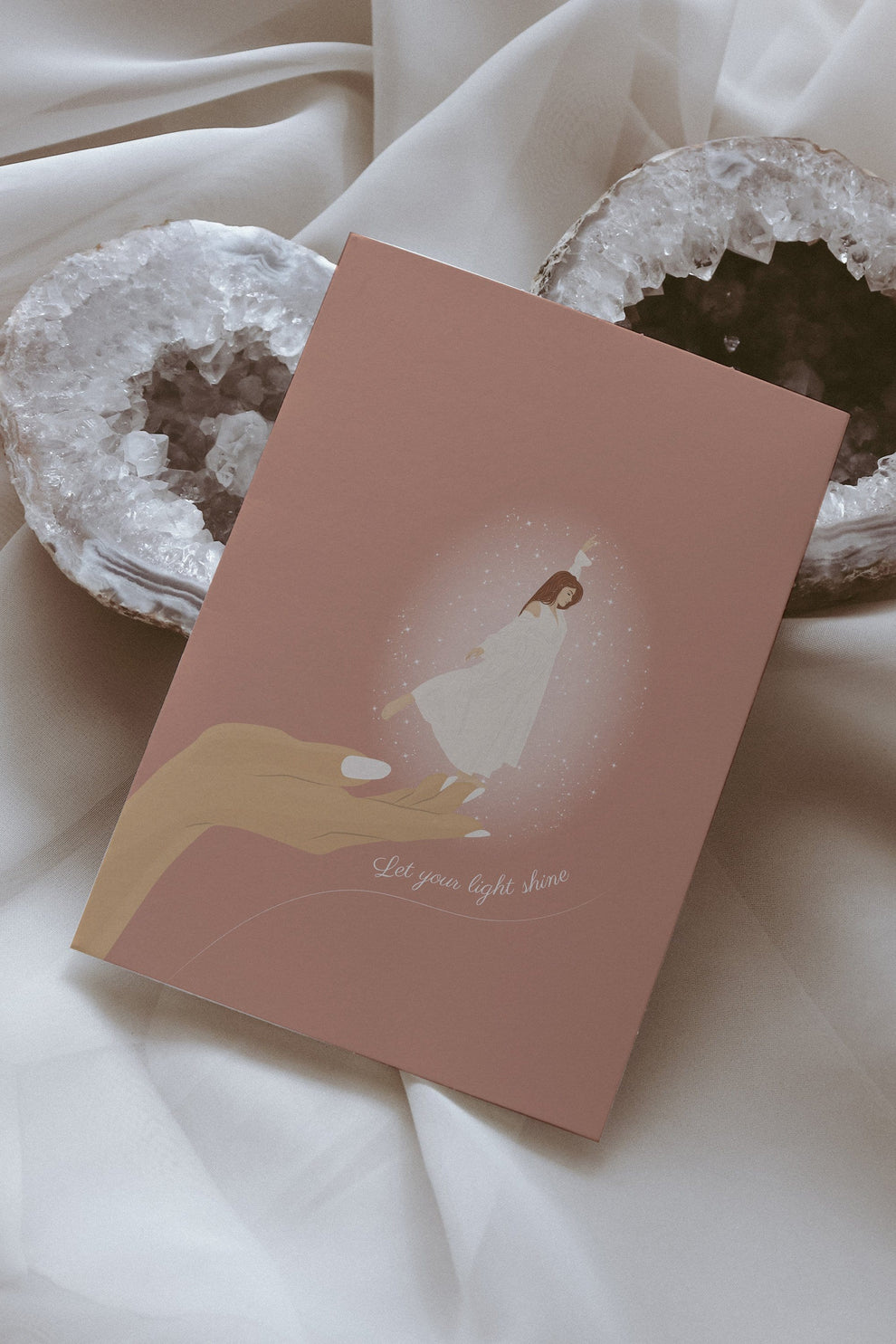 Shining Light Postcard – Miss Pink Coconut