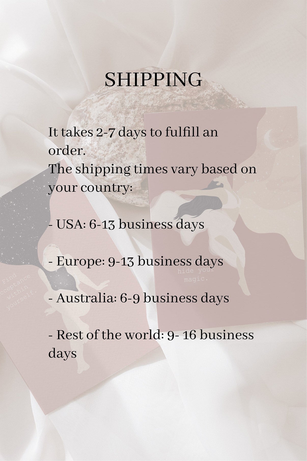 Shining Light Postcard – Miss Pink Coconut